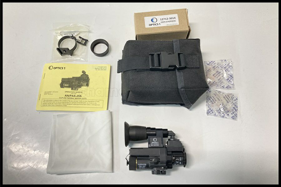 東京)OPTICS1 AN/PAS-29A COTI サーマルイメージャー実物＋拡張アイピース付き
