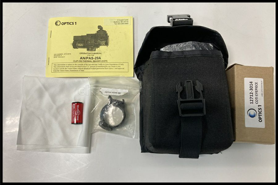 東京)OPTICS1 AN/PAS-29A COTI サーマルイメージャー実物＋拡張アイピース付き