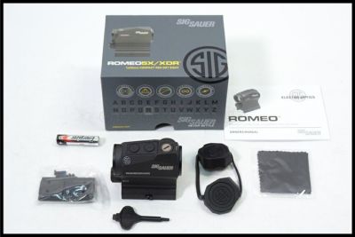 東京)SIG SAUER Romeo5 ロメオ XDR 1x20 ドットサイト グリーン 東京)SIG SAUER Romeo5 ロメオ XDR 1x20 ドットサイト グリーン