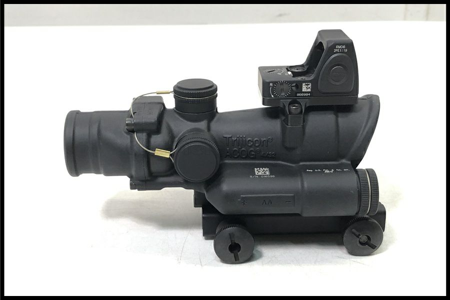 東京)Trijicon 100564 TA02 ACOG 4x32 LED Red Crosshair スコープ/RMRドットサイト 実物